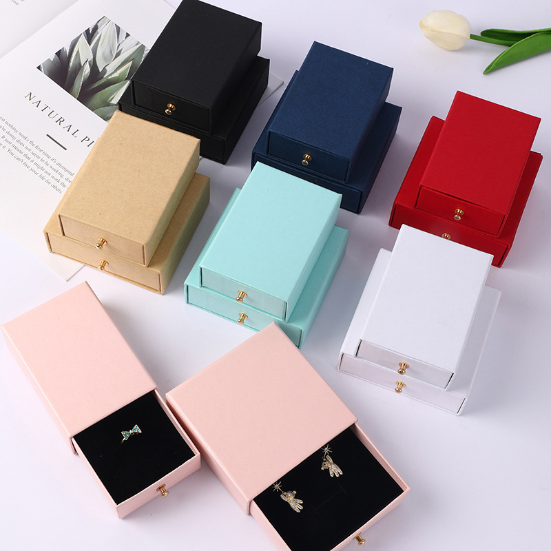 Custom Jewelry Boxes with Logo - 5x5x4 CM - Wholesale Price
