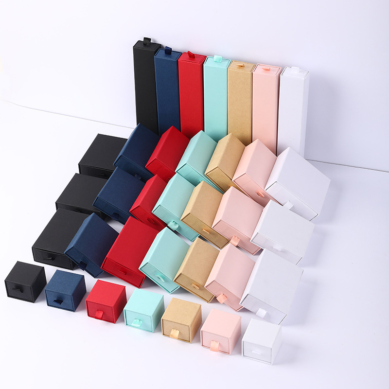 Custom Jewelry Boxes with Logo - 5x5x4 CM - Wholesale Price