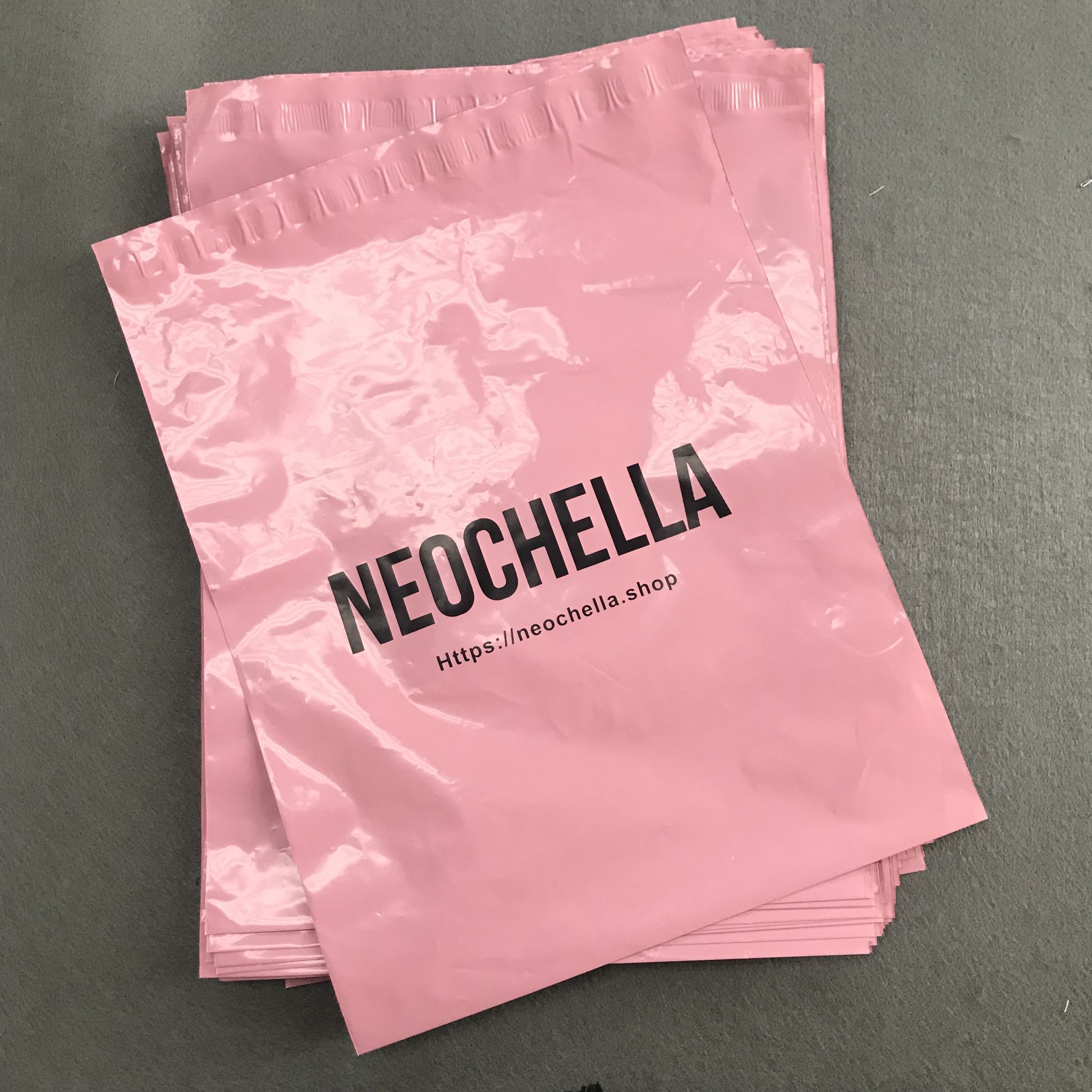Custom Poly Mailer Bags with Logo - 4 x 8 Inches