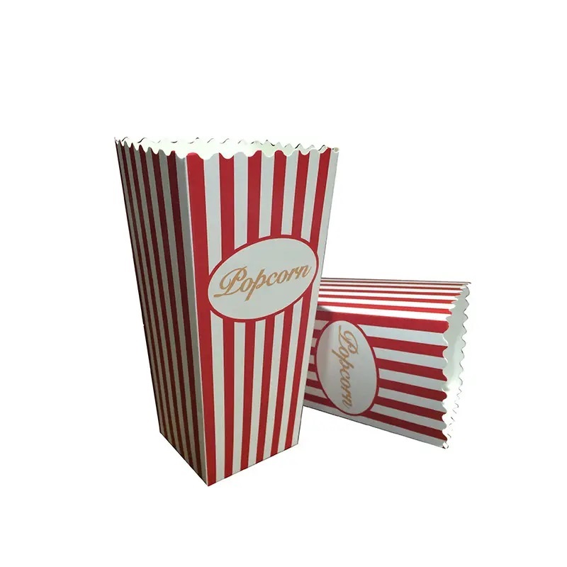 Custom Popcorn Tub - Jumbo Size - 8x6x9 Inches - Personalized Boxes ...