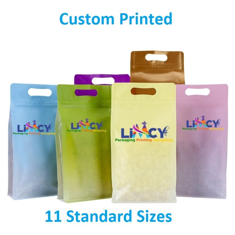 Custom Stand Up Pouches - Wholesale - No Minimum - Limcy Packaging