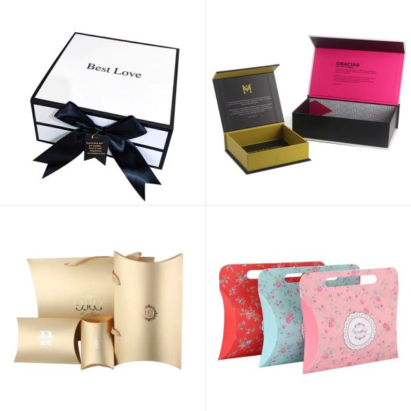 Custom Gift Boxes - Wholesale - No Minimum - Free USA Shipping