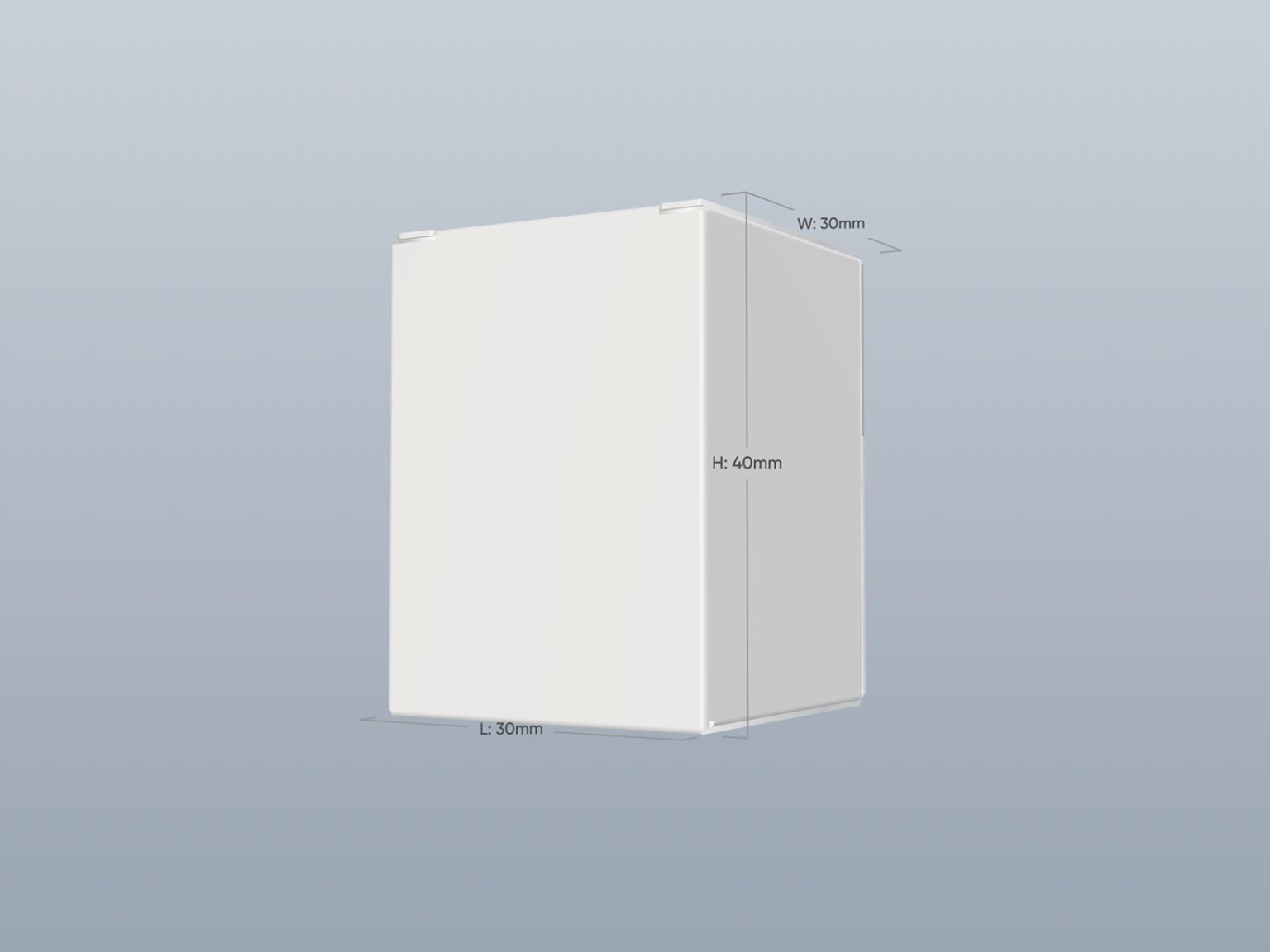 Pack of 500 - Kraft Product Boxes - 3x3x4 CM - Limcy Packaging