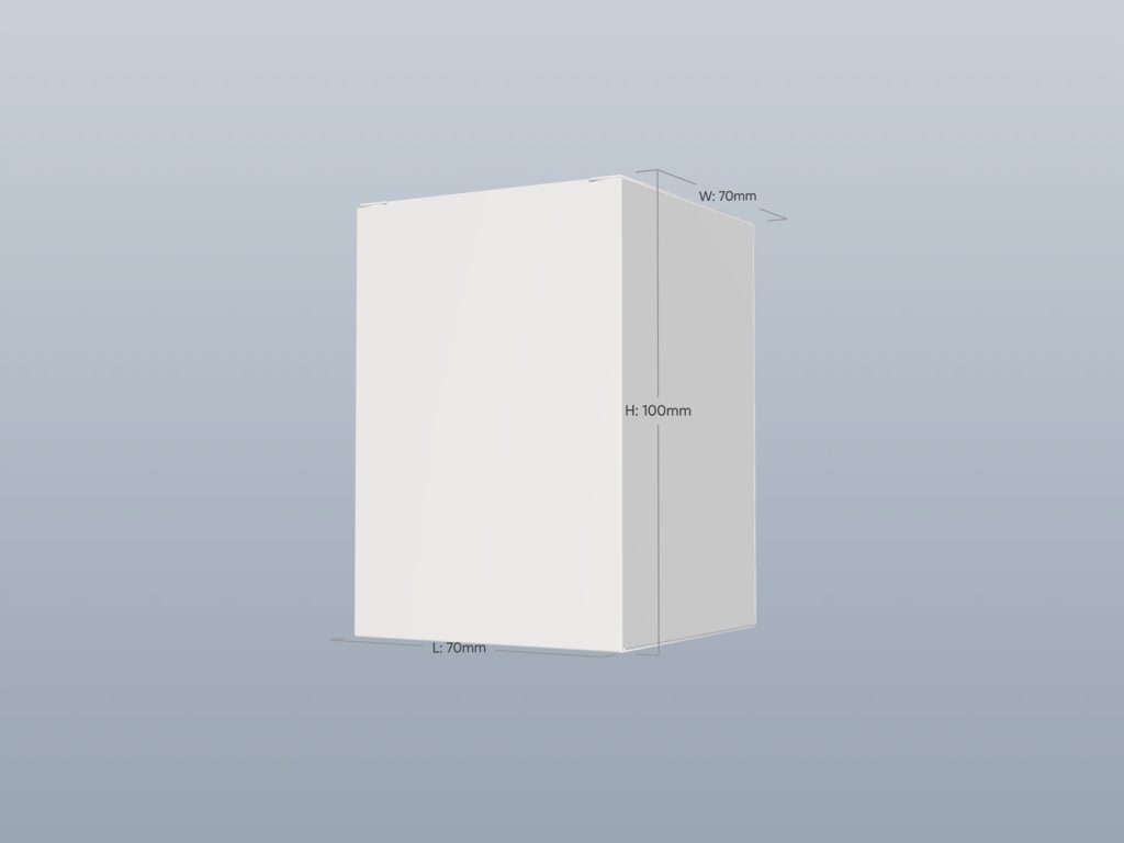 Pack of 500 - Kraft Product Boxes - 7x7x10 CM - Limcy Packaging