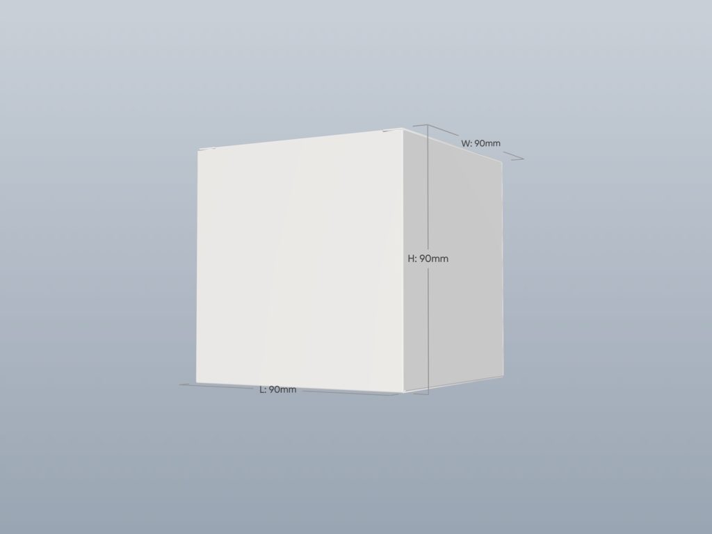 Pack of 500 - Kraft Product Boxes - 9x9x9 CM - Limcy Packaging