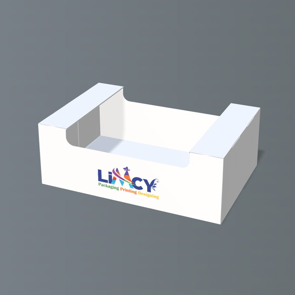 White Paper Tray Display Box - Limcy Packaging